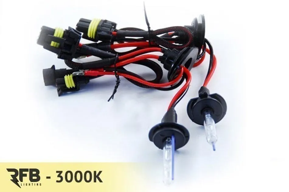 RFB H8 Replacement HID Bulb Pair - 3000K (Rally Yellow) - H8-3000 ...