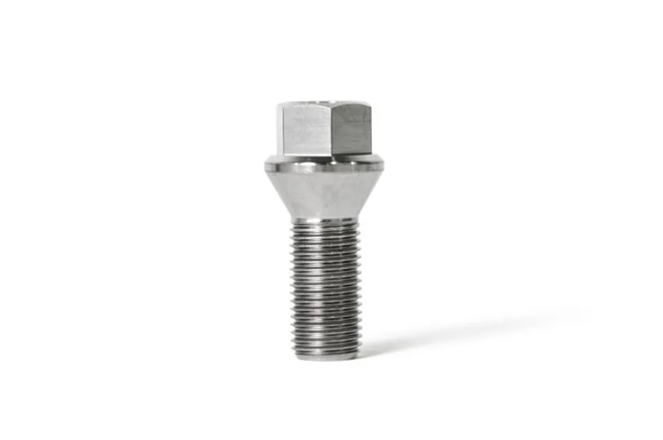 USP Titanium Conical Wheel Bolt - 27mm M12X1.5 - USP-TI-15-27C ...