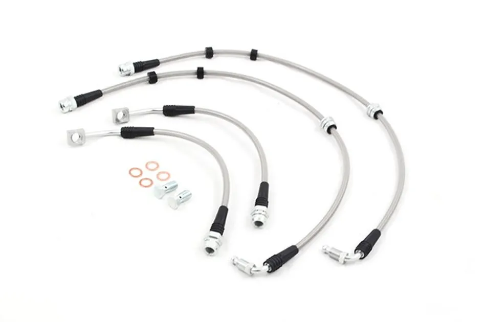 USP Stainless Steel Front & Rear Brake Line Kit For MK3 RS3 - V-1375FR ...