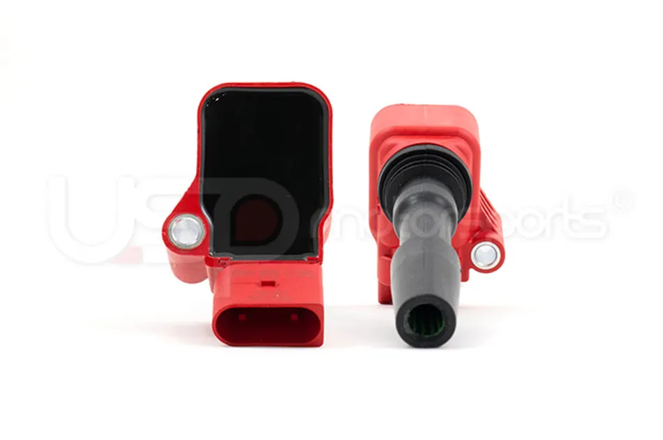 Lager Ignition Red Coil Pack For VW/Audi Gen 3 - Set of 5 - 06H-905 ...