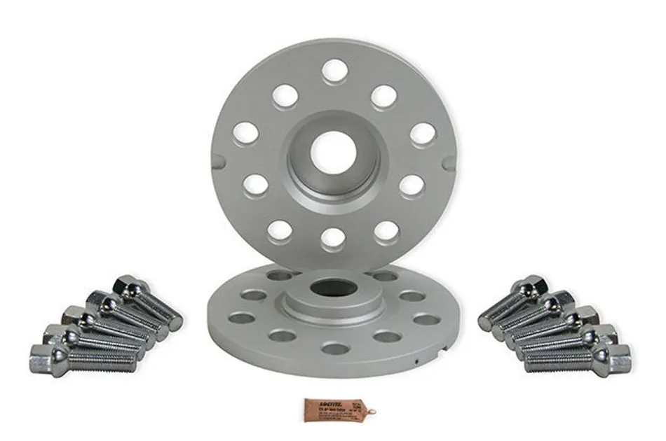 Spulen Wheel Spacer Pair & Bolts - 15mm (White Zinc) - 66.6 Hub - SE-WS ...