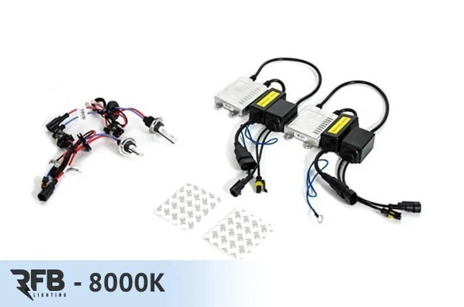 RFB HID Conversion Kit - 8000k (Iceberg Blue) For MK4 GTI - RFB-MK4G ...