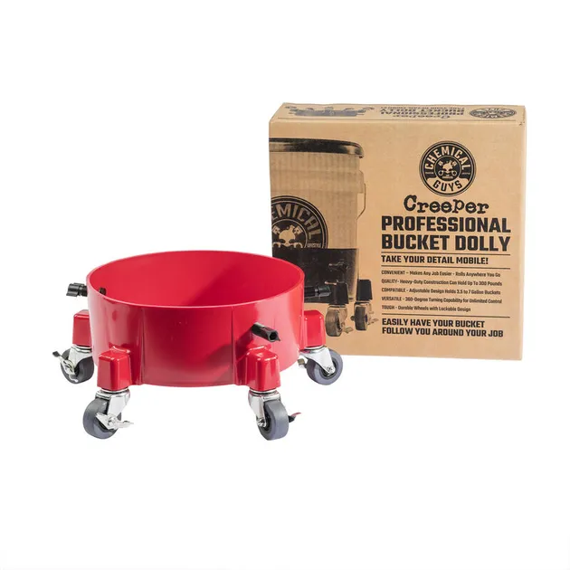 Chemical Guys Creeper Professional Bucket Dolly (Red) - ACC1001R ...