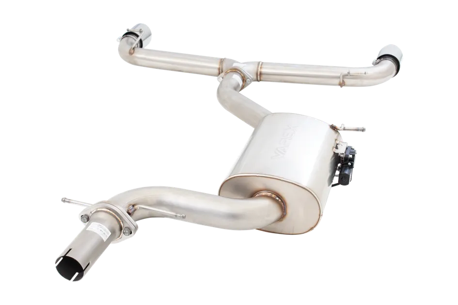 XForce 3" Stainless Steel Cat-Back System W/Varex Muffler For MK5 VW GTI - ES-VW06-VMK-CBS ...