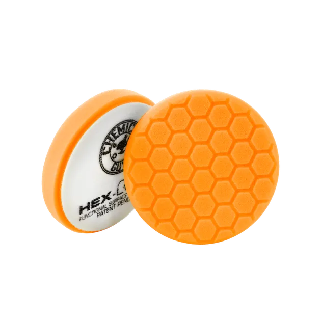 Chemical Guys Hex-Logic Medium-Heavy Cutting Pad Orange (4 Inch) - BUFX ...
