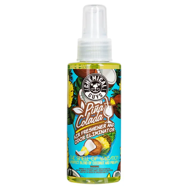 Chemical Guys Pina Colada Scent Air Freshener And Odor Eliminator (16 ...