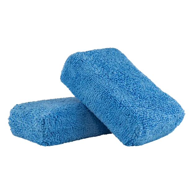 Chemical Guys Premium Grade Microfiber Applicators, Blue 2" x 4" x 6 ...