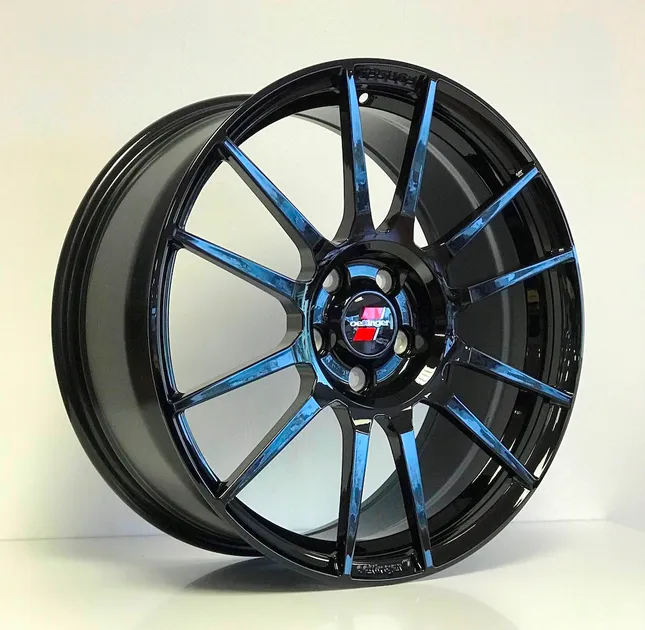 Oettinger Double Six Forged Wheel - 19X8.5 - Black / Gloss - OE36132010 ...