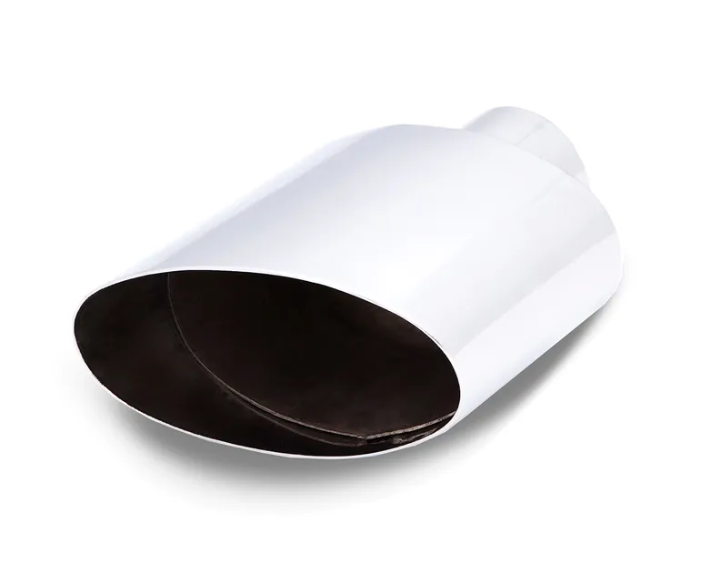 XForce 2.5" Inlet Oval (3"X5.5") Double Angle Cut Single Wall RHS ...