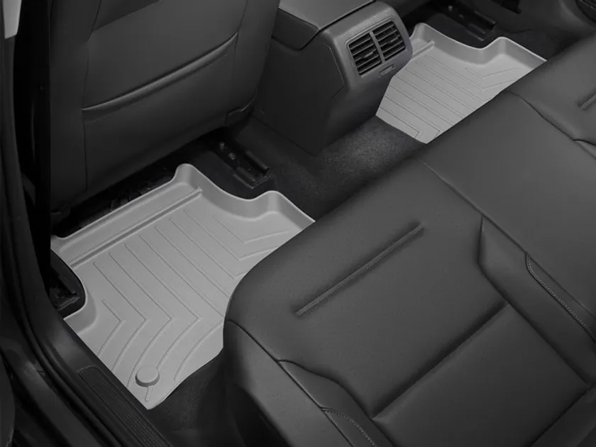 WeatherTech FloorLiner Second Row Set (Grey) - For MK7 GTI/Golf/R ...