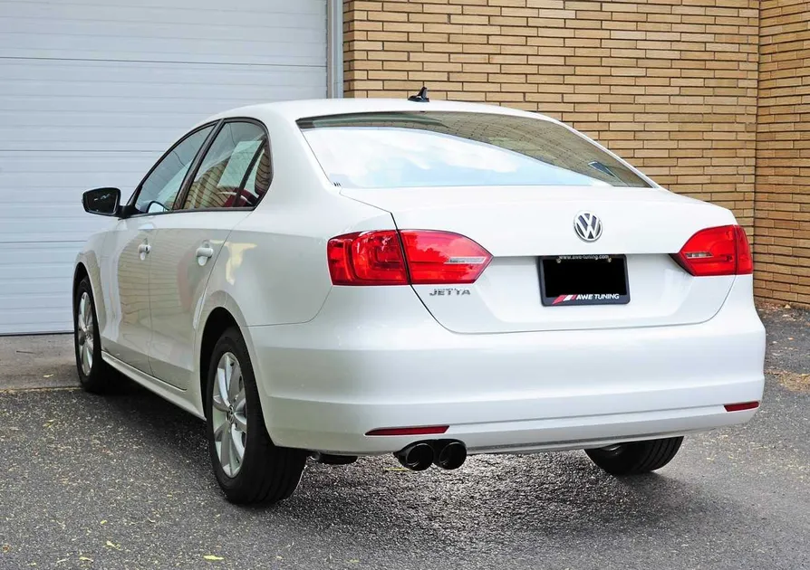AWE Tuning Touring Edition Exhaust - Diamond Black Tips For MK6 Jetta ...