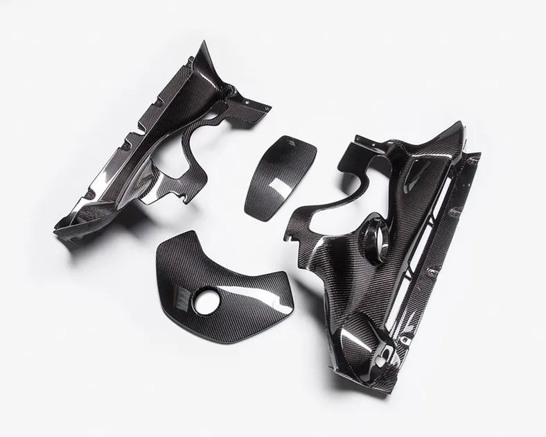 Agency Power Carbon Fiber 4 Piece Engine Bay Panels Set - AP-MP4-12C ...