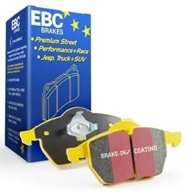 EBC Brakes Front Brake Pad Set- Yellow Stuff - DP41473R - DP41473R ...
