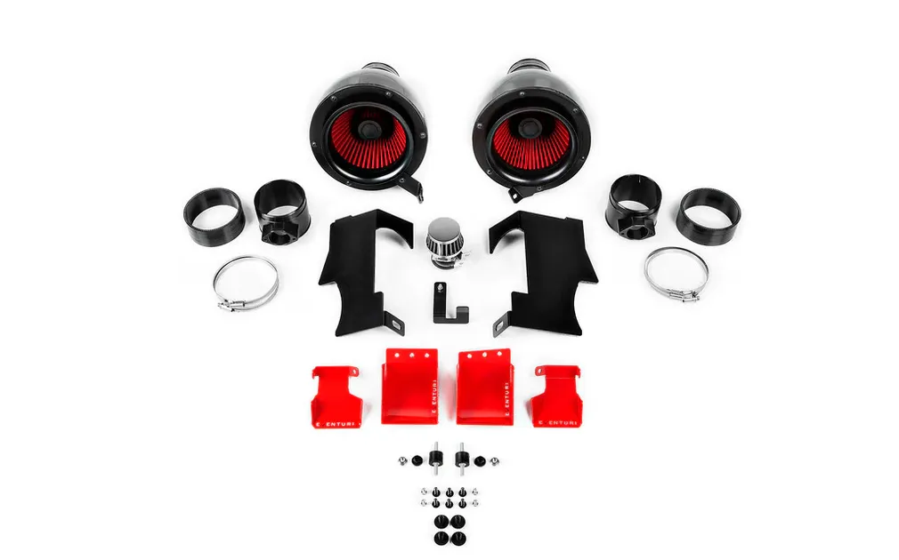 Eventuri BMW E6X M5/M6 - Black Carbon Intake - EVE-E60-CF-INT ...