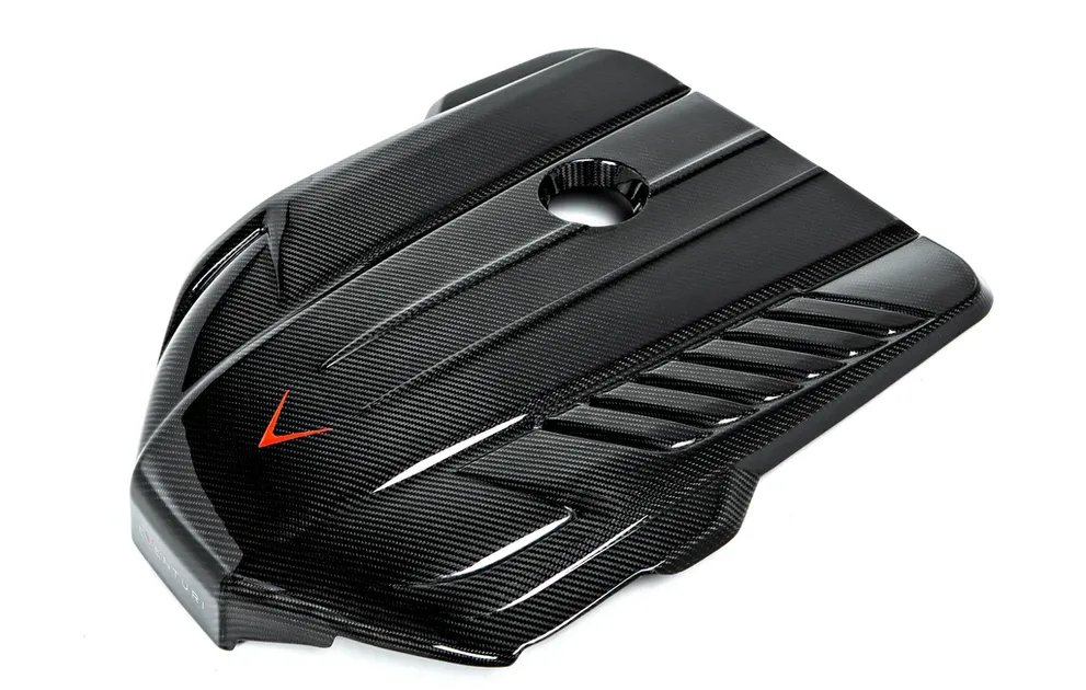 Eventuri Toyota A90 Supra Black Carbon Engine Cover - EVE-A90-CF-ENG ...