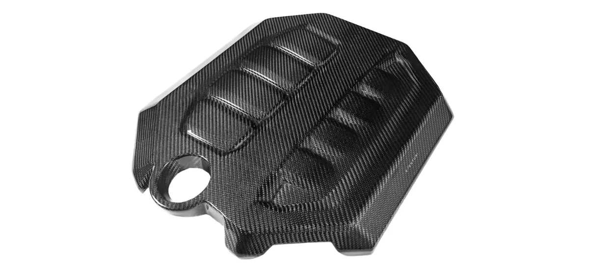 Eventuri Carbon Fiber Engine Cover For VW MK8 GTI/R - EVE-EA8884-CF-ENG ...