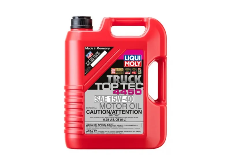 Liqui Moly TOP TEC TRUCK 4450 SAE 15W-40 - 5 Liters - 22038 - 75033276 ...